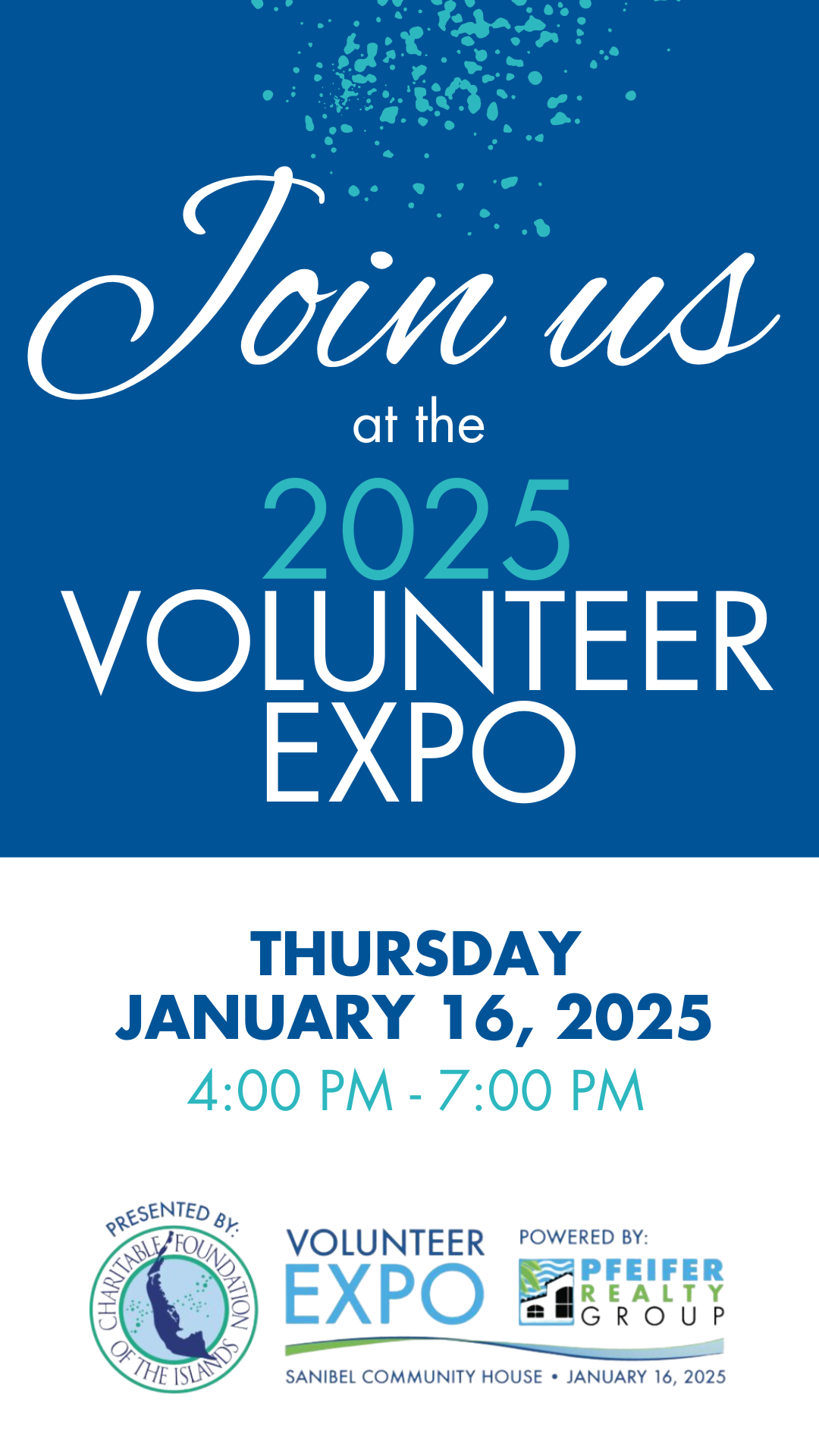 CFI Volunteer Expo 2025 Ad Vertical