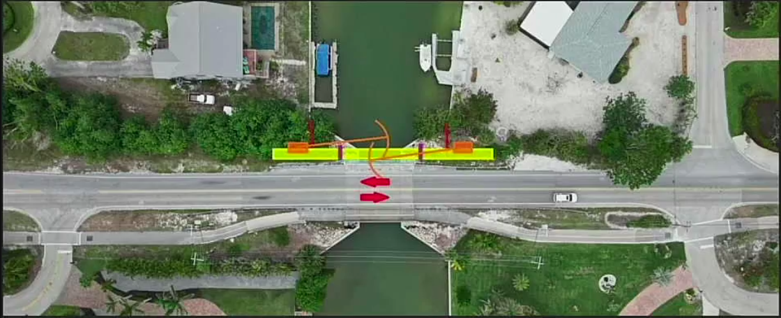 Contractor Reviews Plans for East Periwinkle Bridge
